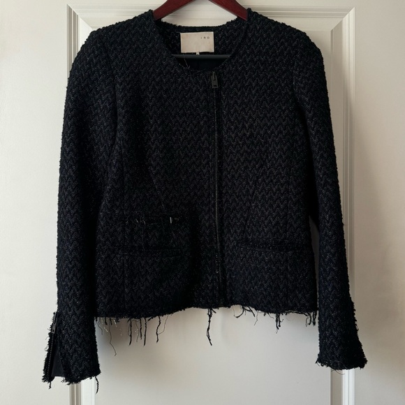 IRO | Jackets & Coats | Iro Julianna Metallic Boucl Tweed Jacket | Poshmark